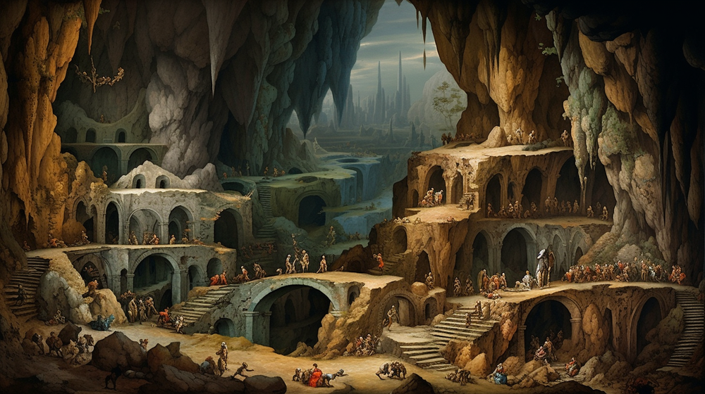 The Symbolism of the Cave in Plato's 'The Allegory of the Cave'